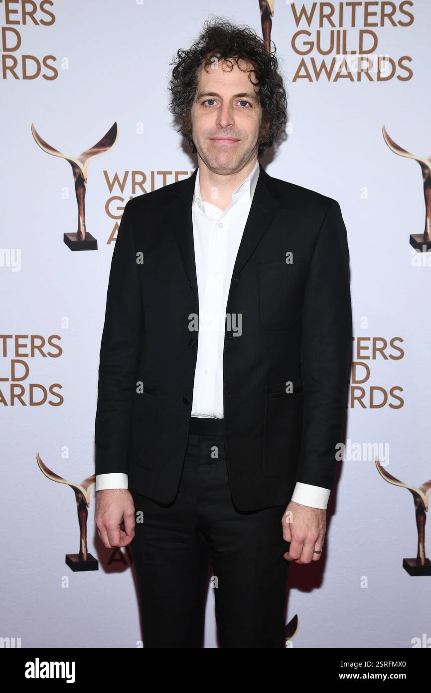 New York, USA. 15th Feb, 2025. Jonathan Krisel attends the 2025 Writers ...