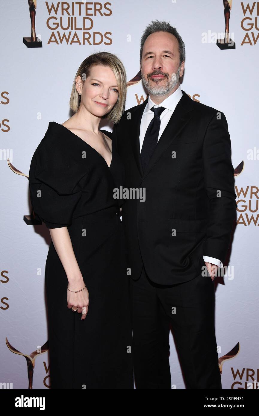 New York, USA. 15th Feb, 2025. (L-R) Tanya Lapointe and Denis ...