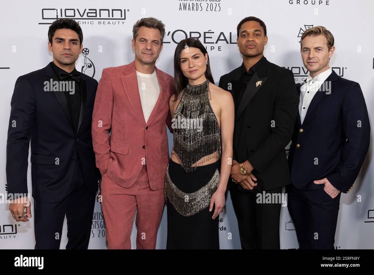 Los Angeles, USA. 15th Feb, 2025. Sean Teale, Phillip Son, Joshua ...