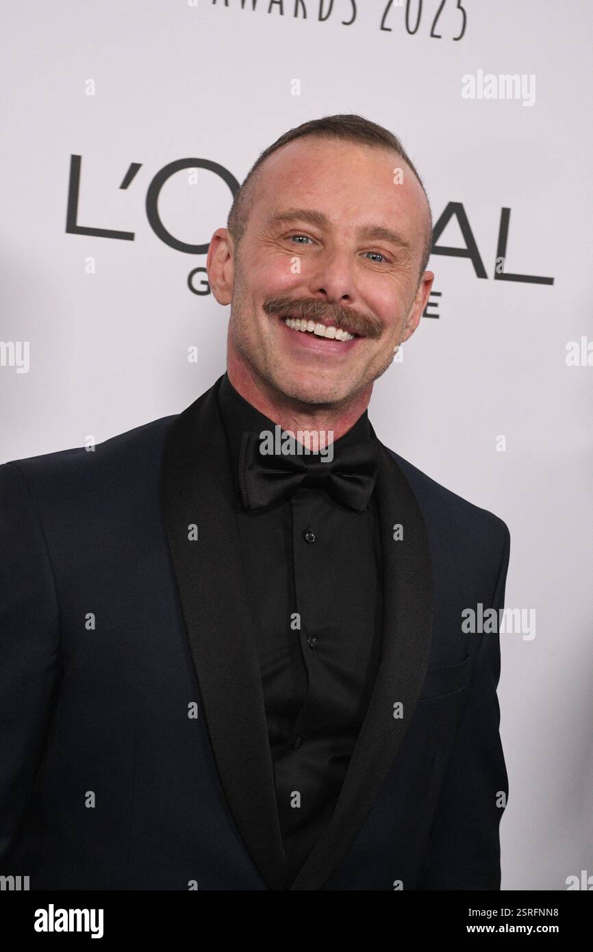 Los Angeles, California, USA 15th February 2025 Make-up Artist Vasilios ...