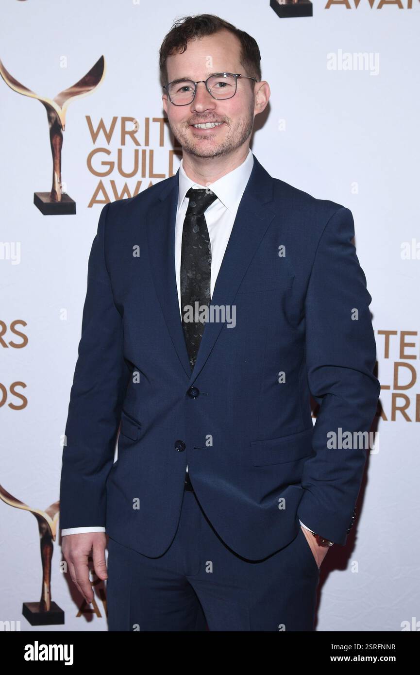 New York, USA. 15th Feb, 2025. Daniel O'Brien attends the 2025 Writers ...