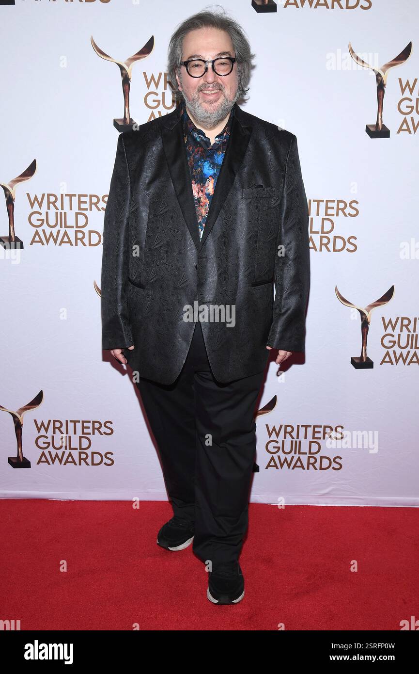 New York, USA. 15th Feb, 2025. Scott Sickles attends the 2025 Writers ...