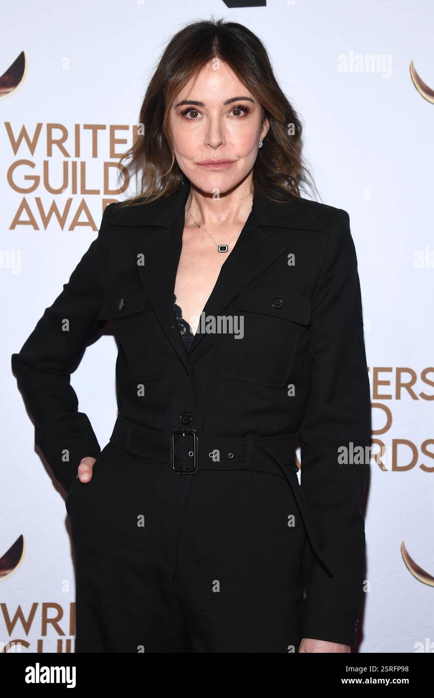New York, USA. 15th Feb, 2025. Christa Miller attends the 2025 Writers ...
