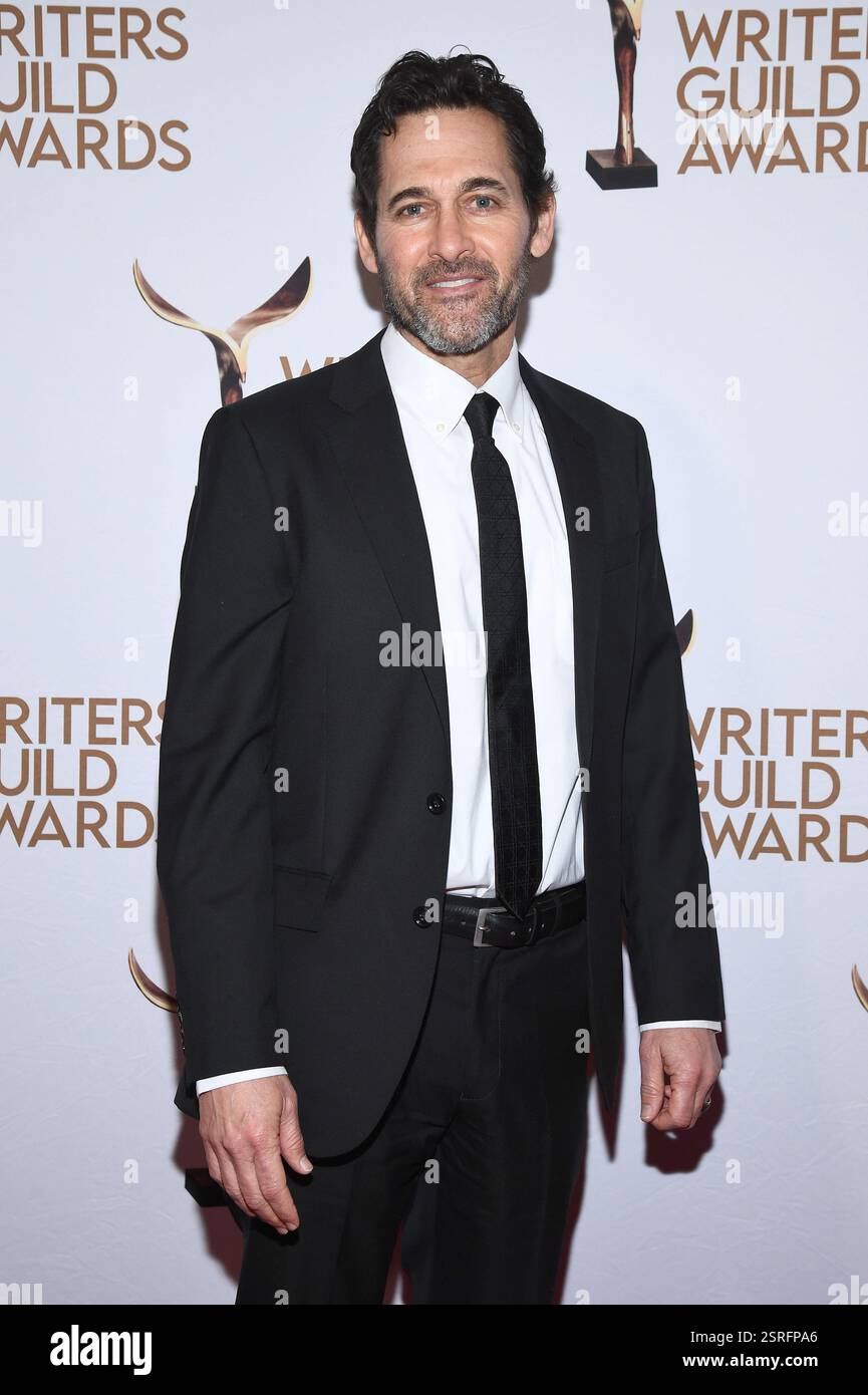 New York, USA. 15th Feb, 2025. Matt Tarses attends the 2025 Writers ...