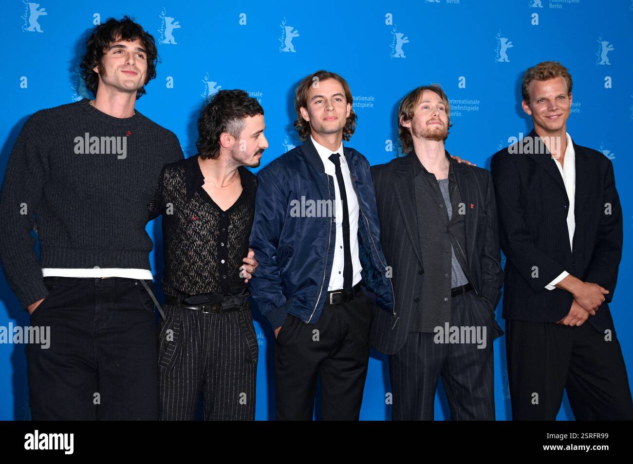 Jacob Elordi, Christian Byers, William Lodder, Fabian McCallum aund David Howell beim Photocall ...