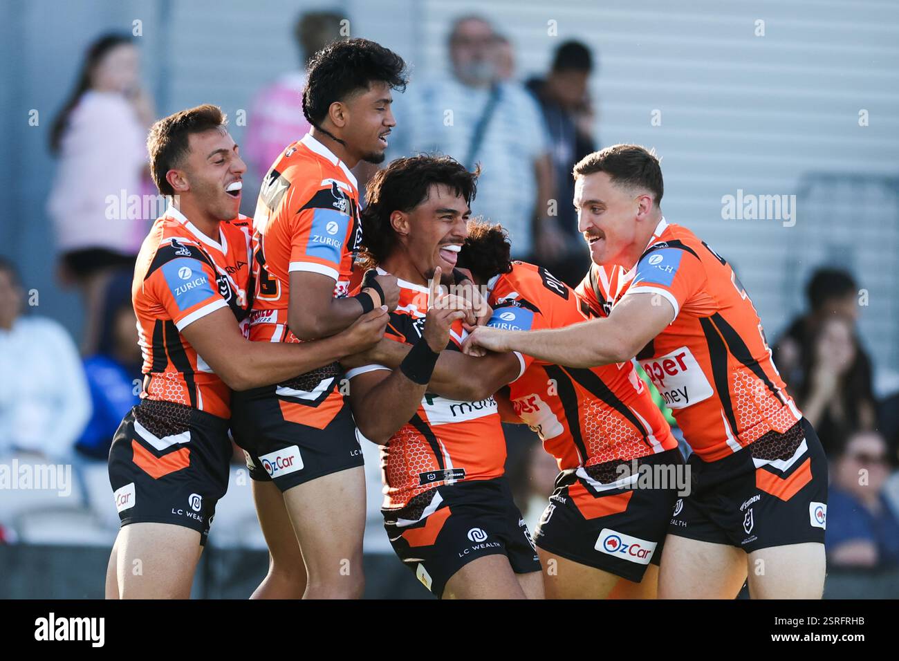 Sydney, Australia. 16th Feb, 2025. Solomona Faataape of the Wests ...