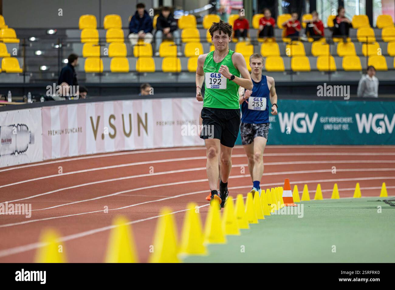 Dortmund, Deutschland. 15th Feb, 2025. Tamino Mittag (TSV Jetzendorf ...