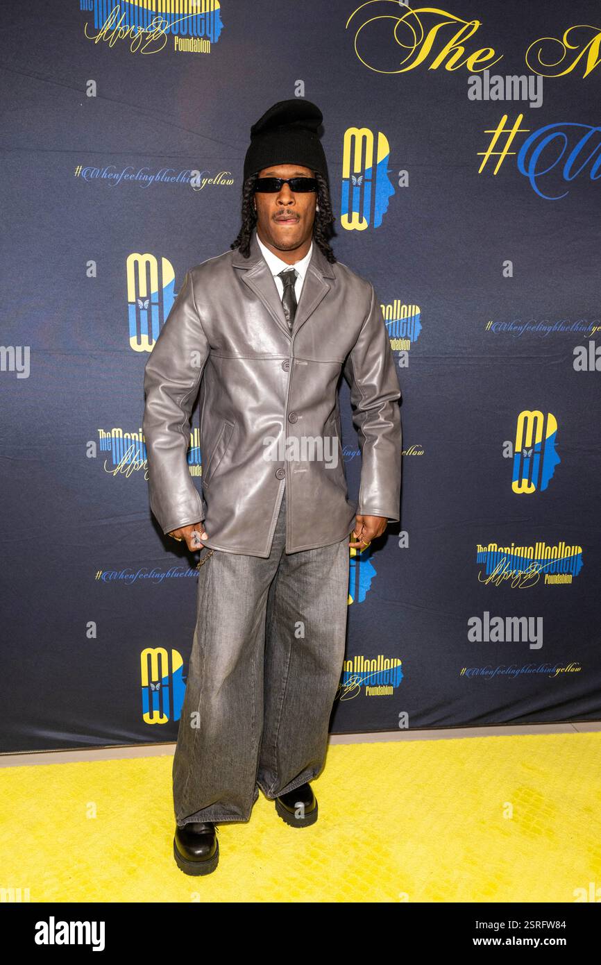 Los Angeles, USA. 15th Feb, 2025. NFL wide receiver Ray-Ray McCloud III ...