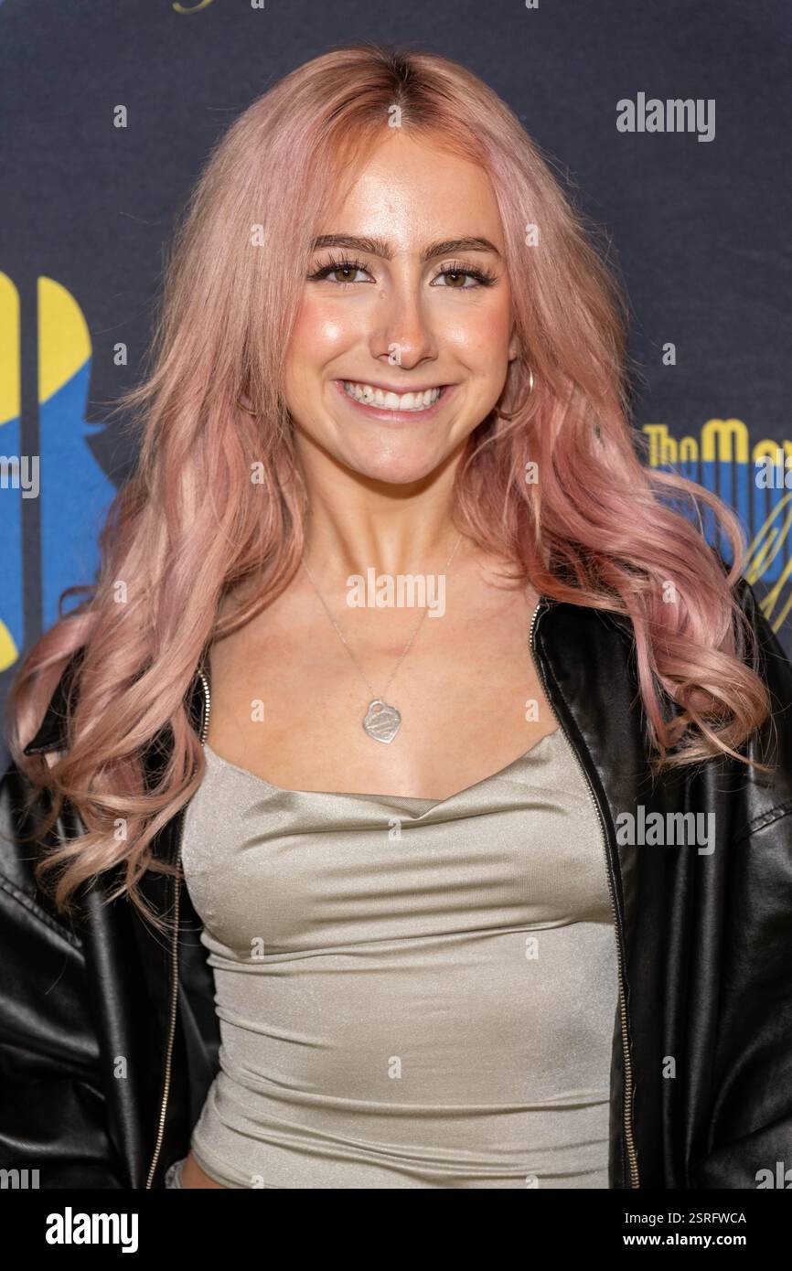 Los Angeles, USA. 15th Feb, 2025. Musical Artist Capri Aliyah Everitt ...