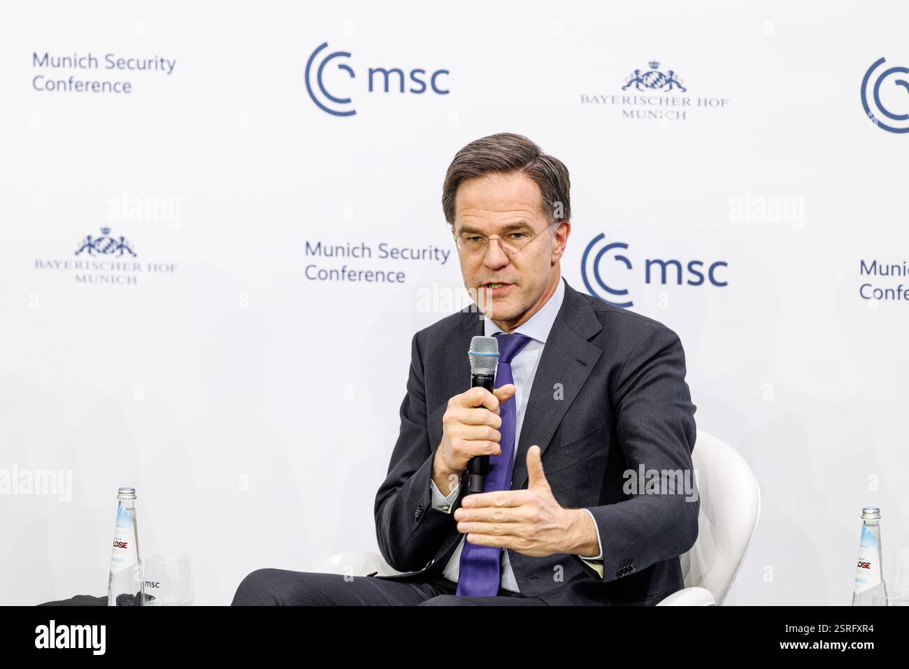 Munich, Germany. 15th Feb, 2025. Mark Rutte, NATO Secretary General ...