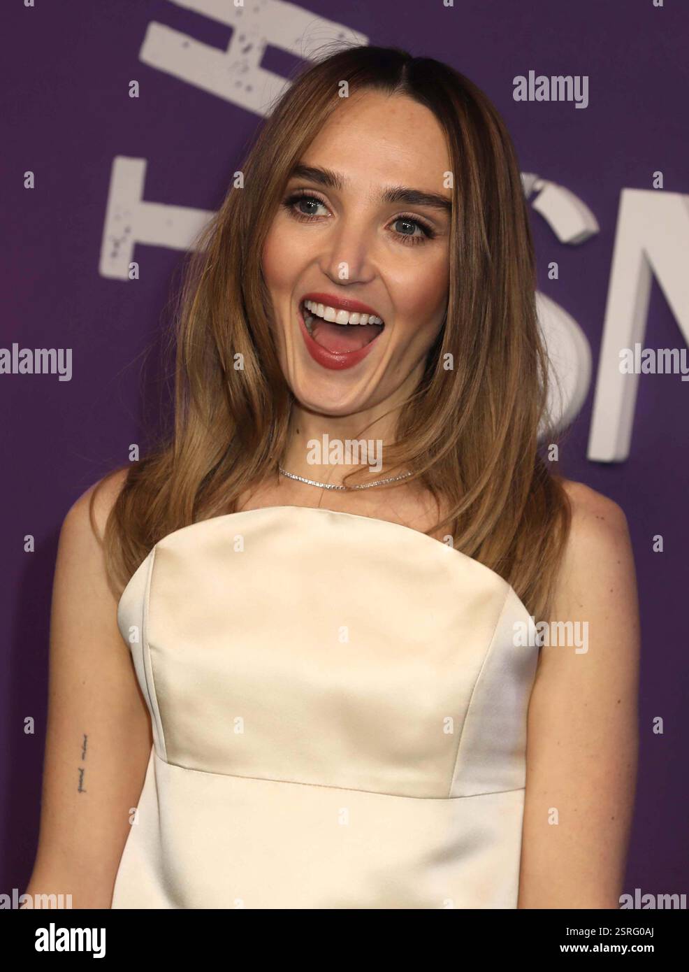 February 14, 2025, New York, New York, USA: Actor CHLOE FINEMAN seen at ...