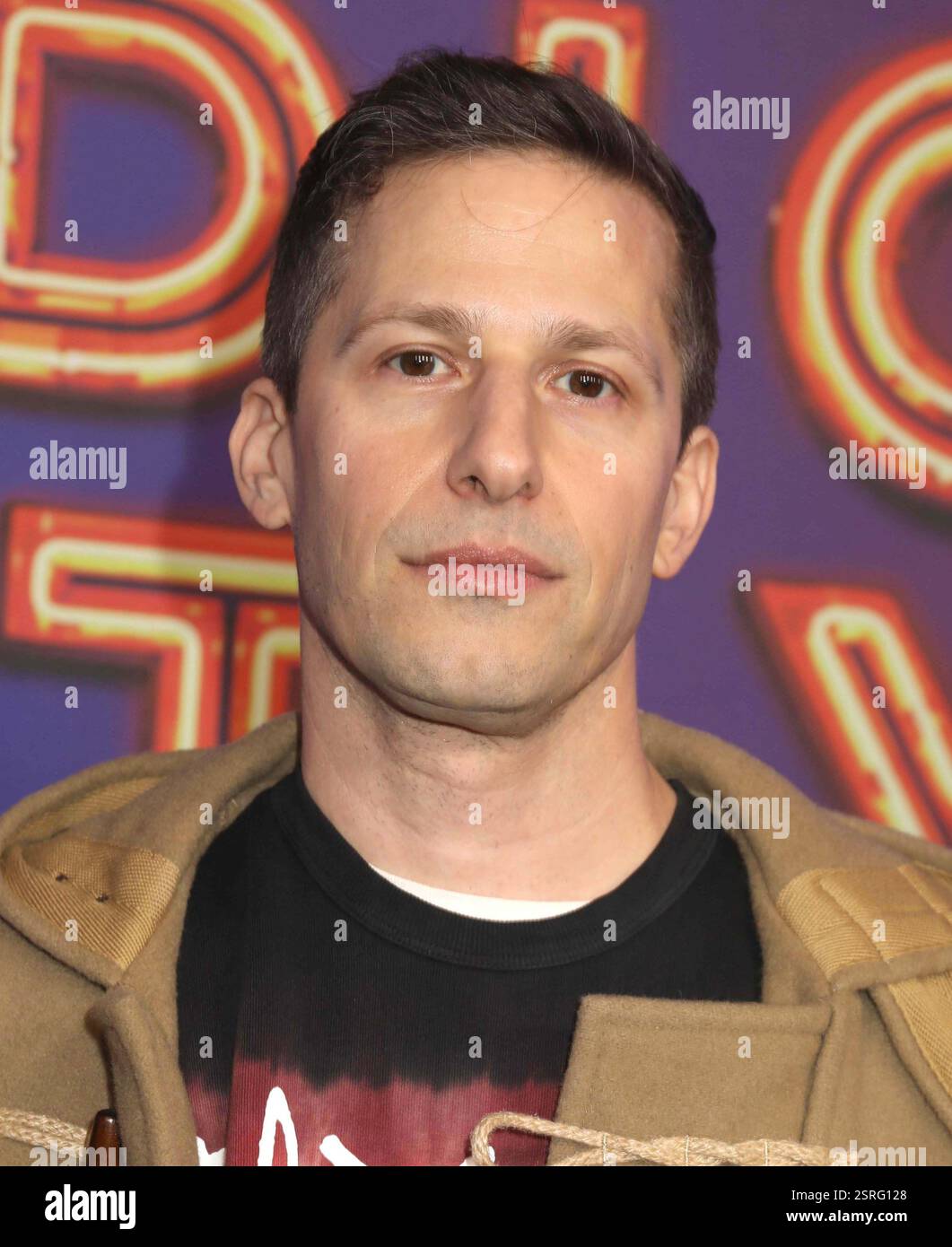 February 14, 2025, New York, New York, USA: Actor ANDY SAMBERG seen at ...