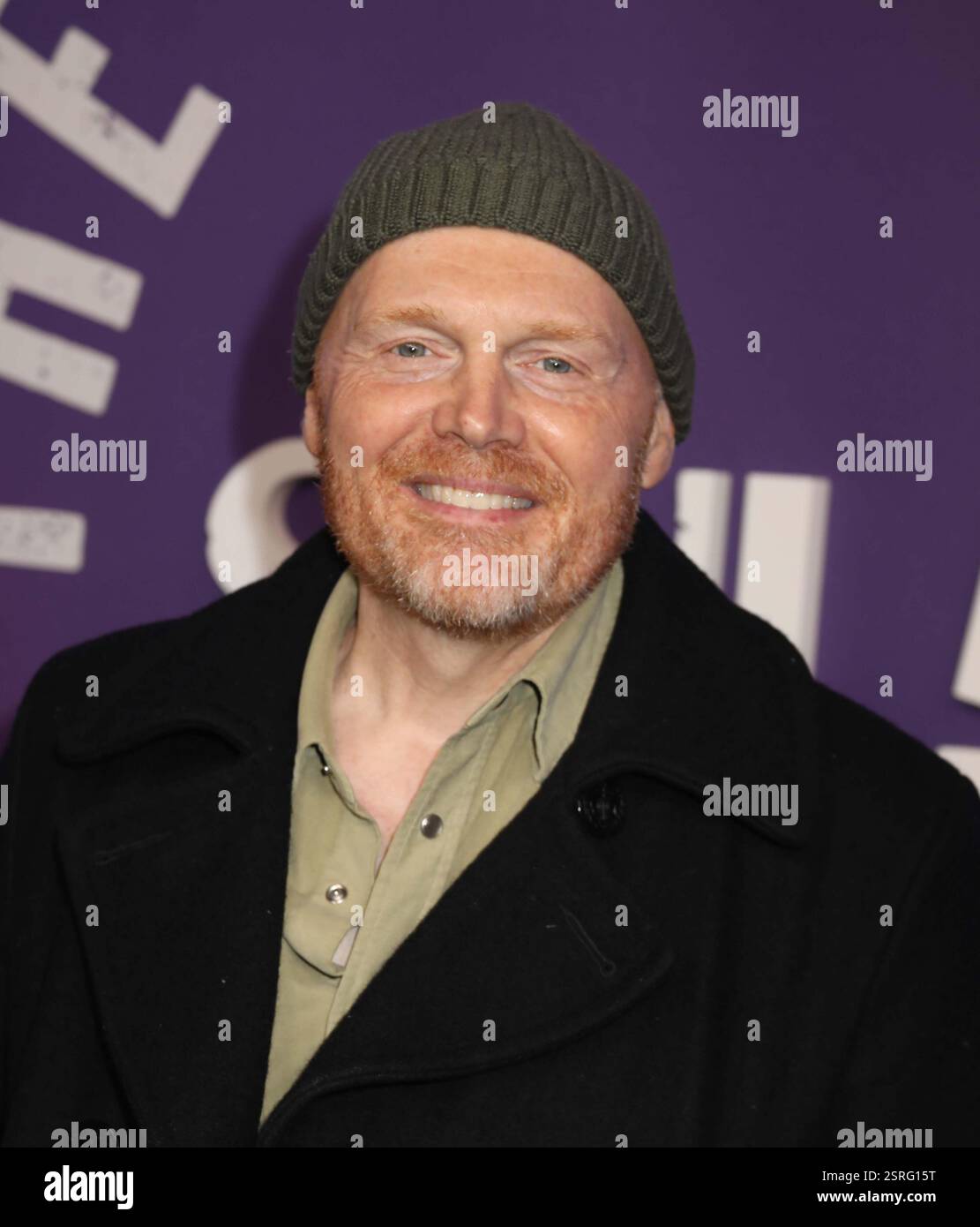 February 14, 2025, New York, New York, USA: Actor BILL BURR seen at the ...
