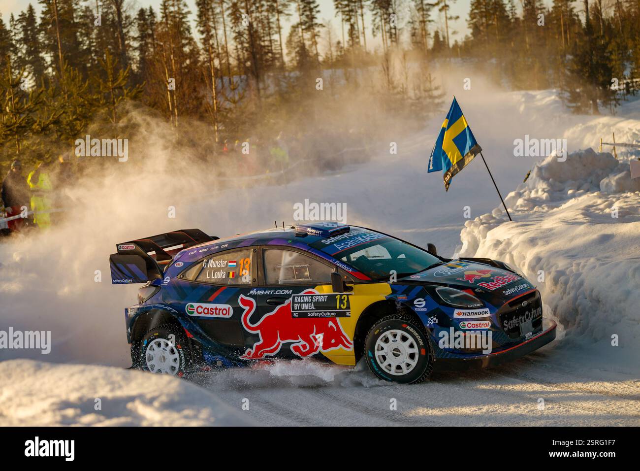 The Driver Gregoire Munster And Co-Driver Louis Louka Of The Team M ...