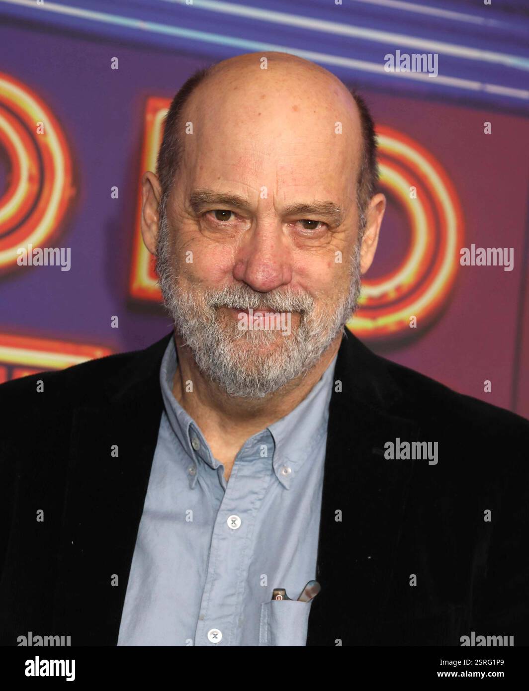 February 14, 2025, New York, New York, USA: Actor ANTHONY EDWARDS seen ...