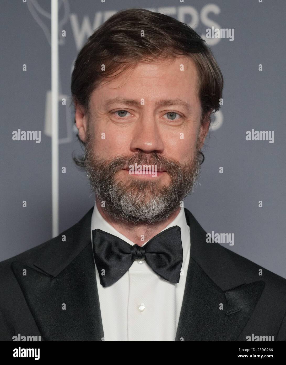 Los Angeles, USA. 15th Feb, 2025. Graham Wagner arrives at the 2025 ...