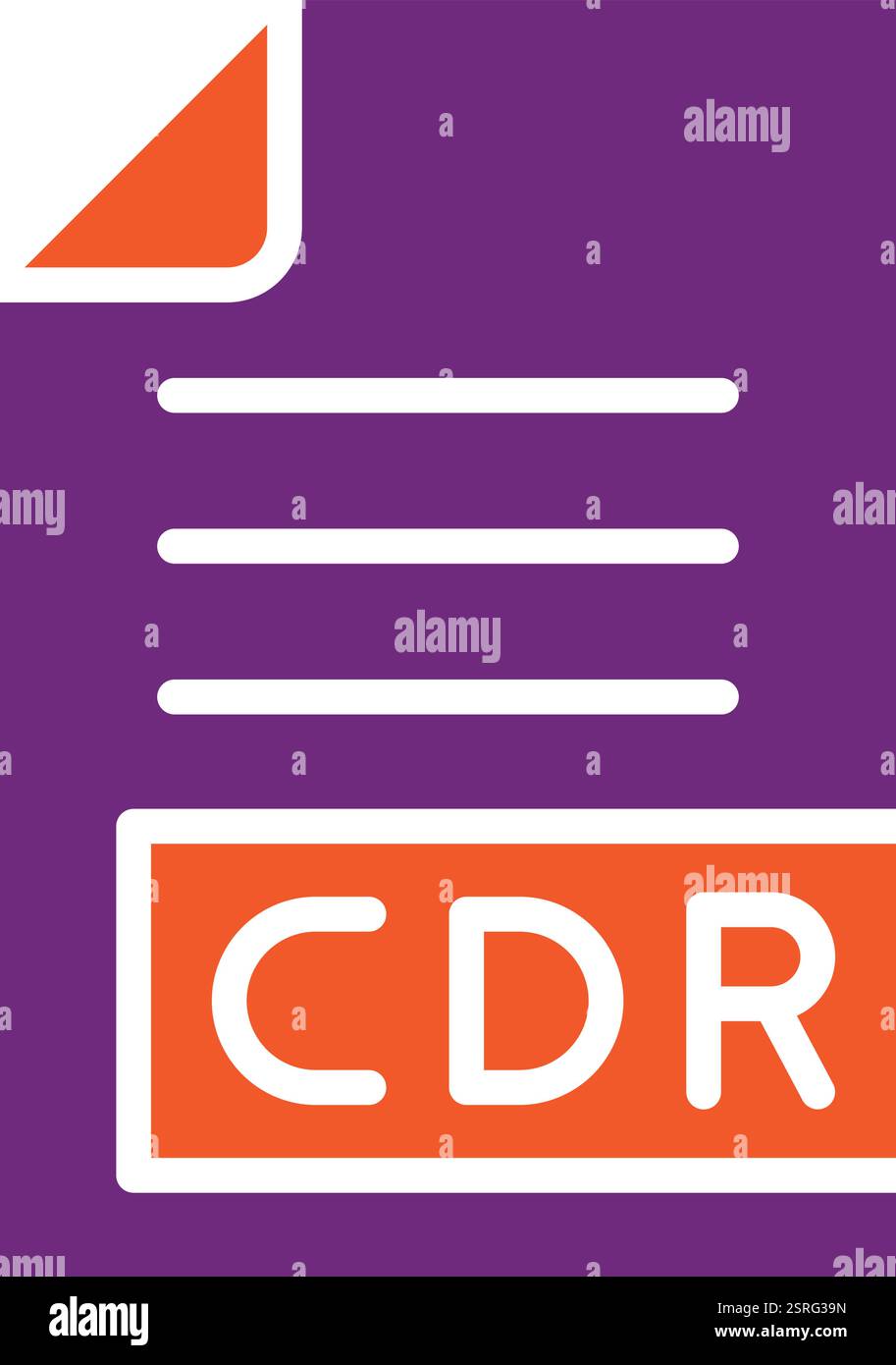 Cdr vector hi-res stock photography and images - Alamy