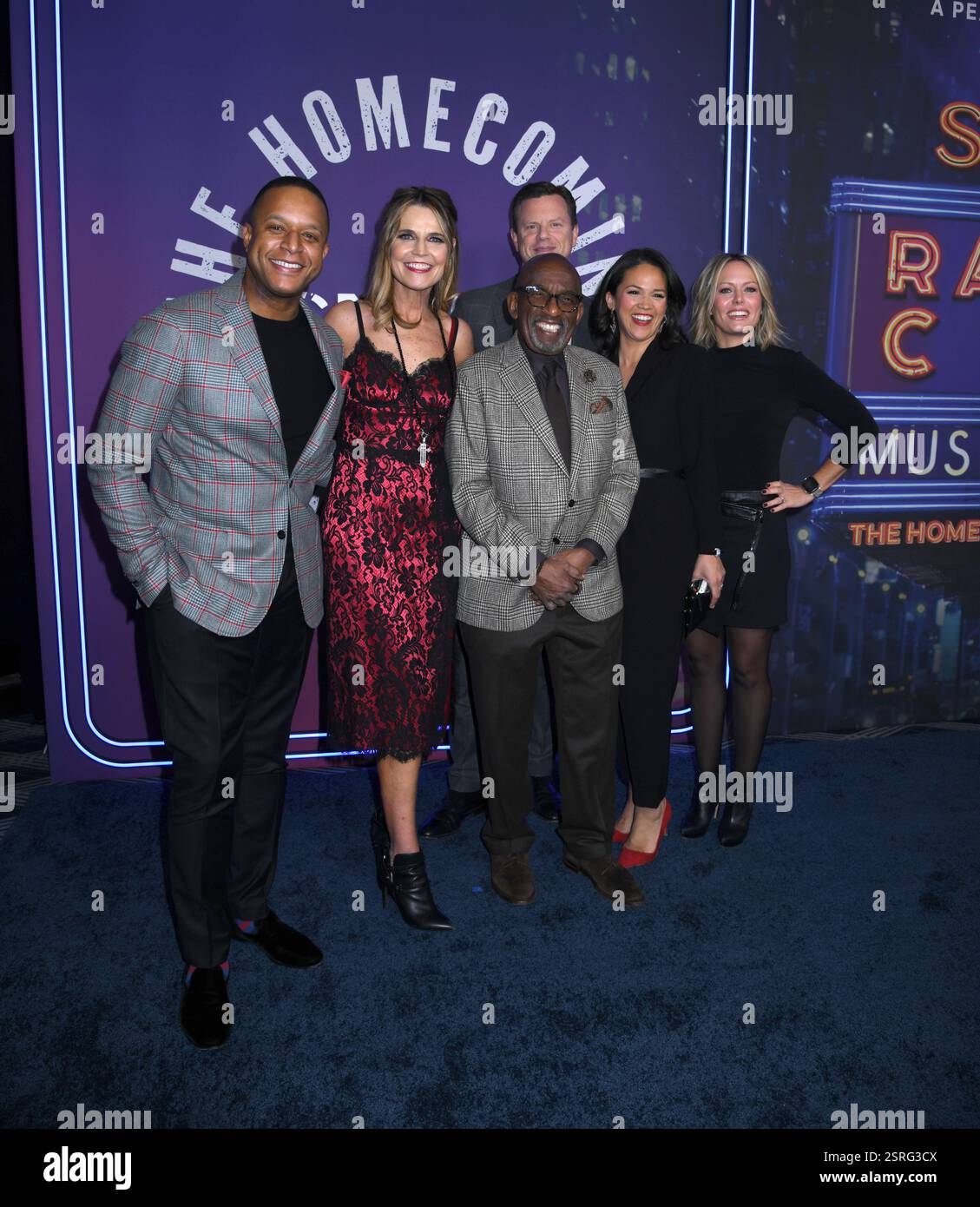 February 14, 2025, New York, New York, United States: Craig Melvin ...