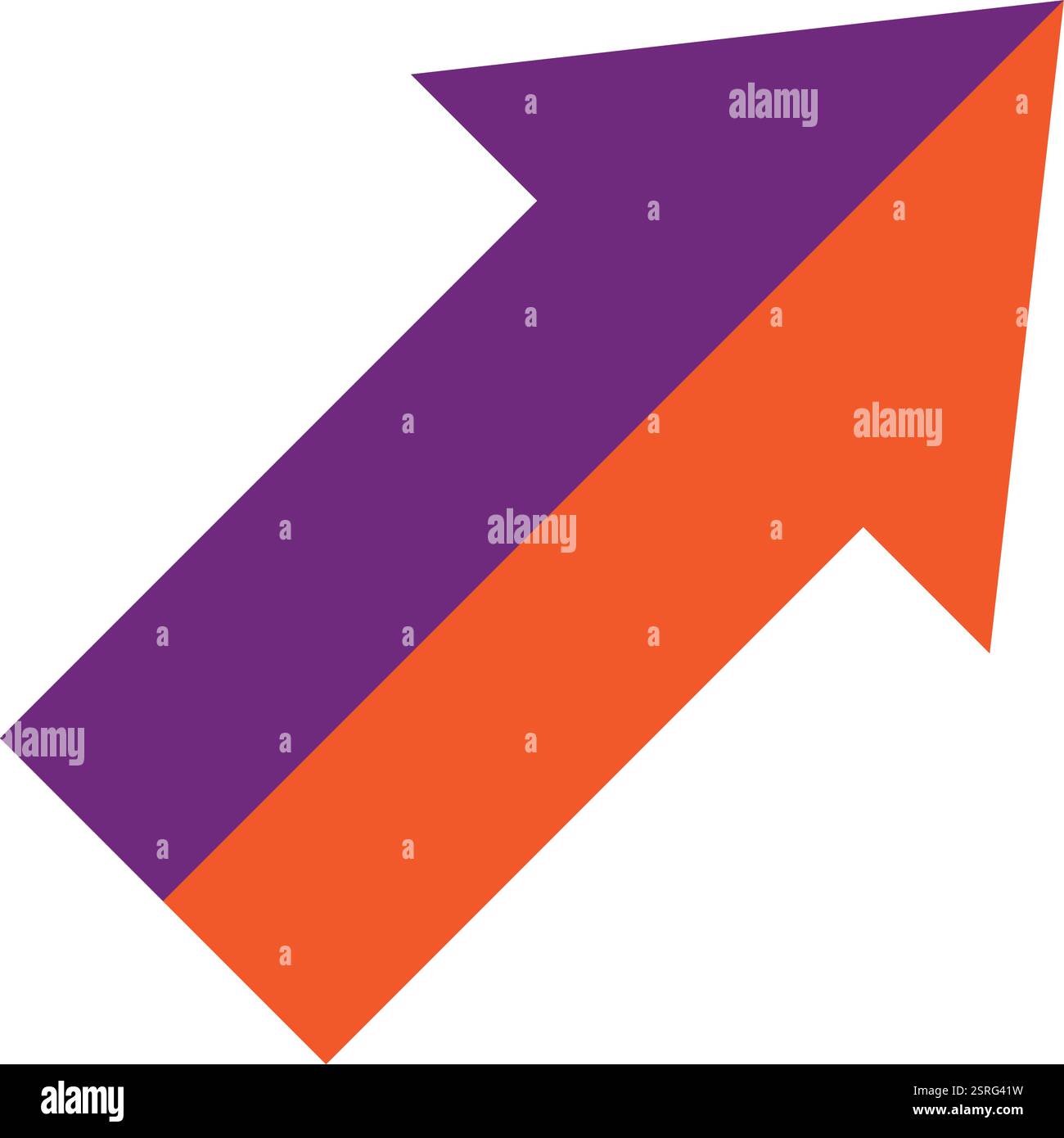 Diagonal arrow Vector Icon Design Illustration Stock Vector Image & Art ...