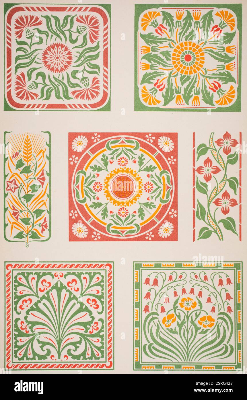 Art inspired square plate hi-res stock photography and images - Alamy