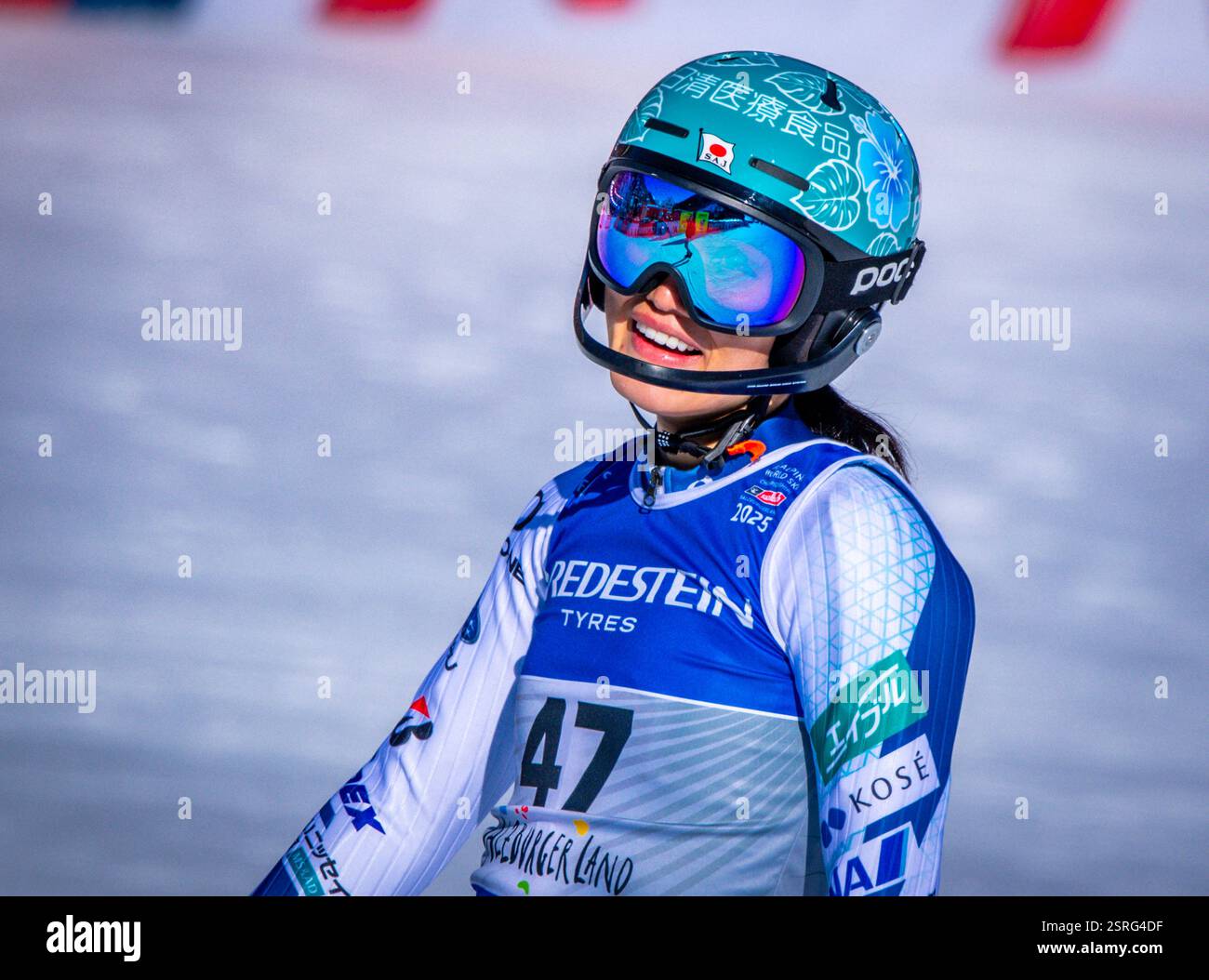 Saalbach Hinterglemm, Austria. 15th Feb, 2025. Alpine Skiing: World ...
