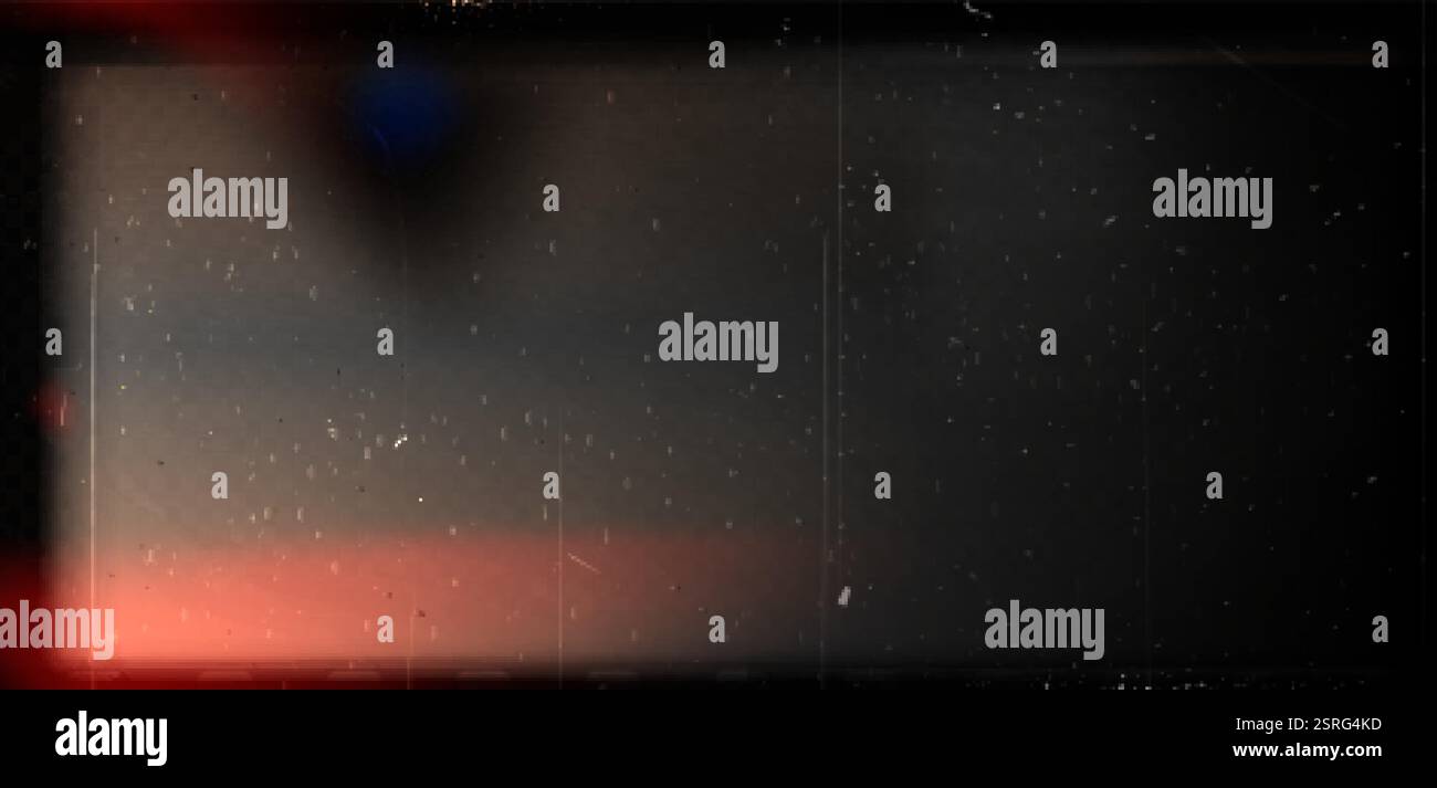 Old film grain effect overlay with vintage scratches, dust particles ...