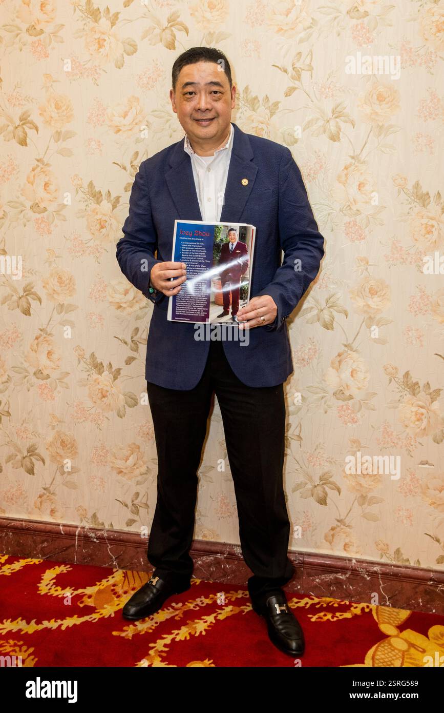 Joey Zhou TV Host & founder of Los Angeles Beverly Arts (LABA) at Freda ...