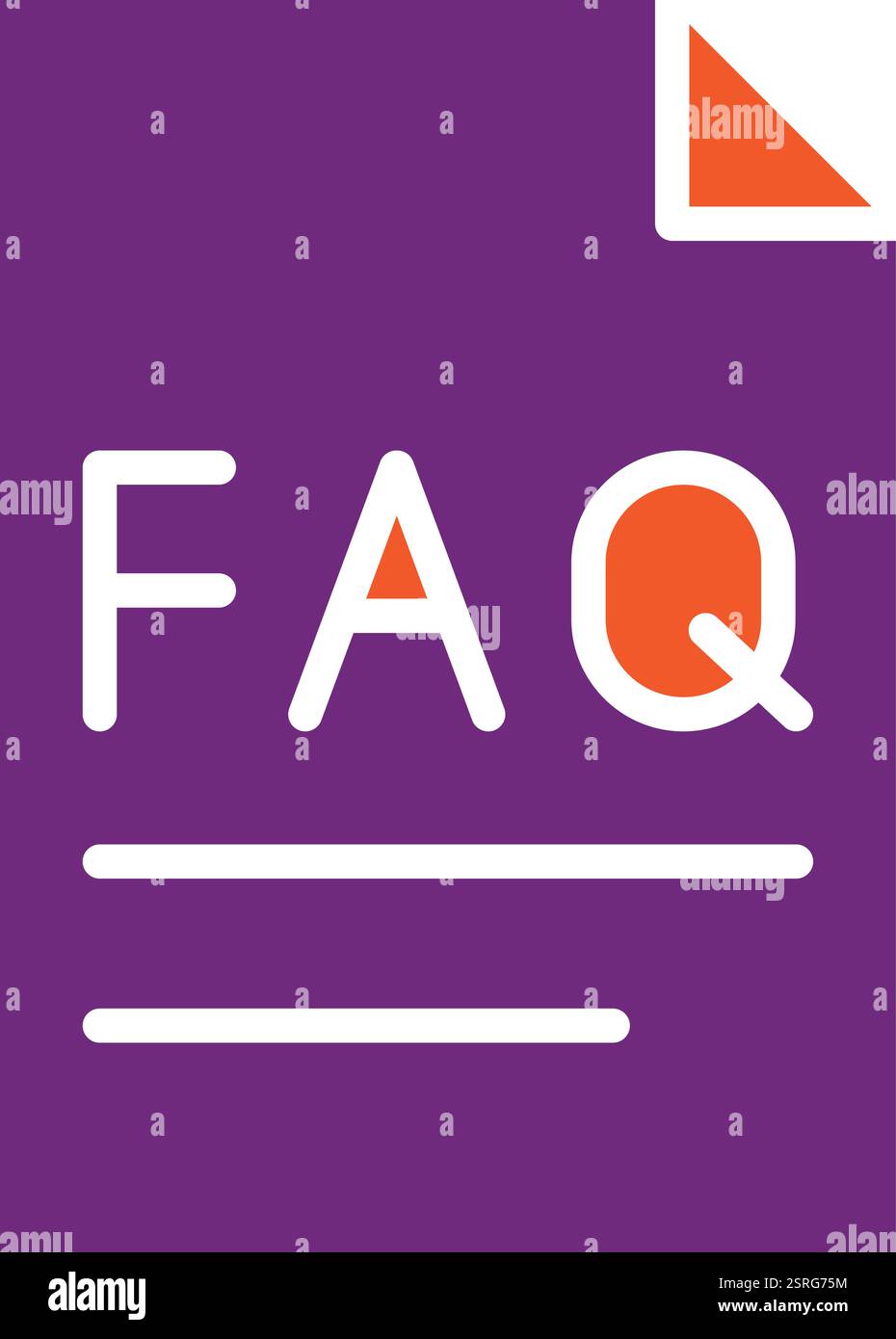 Faq logos Stock Vector Images - Alamy