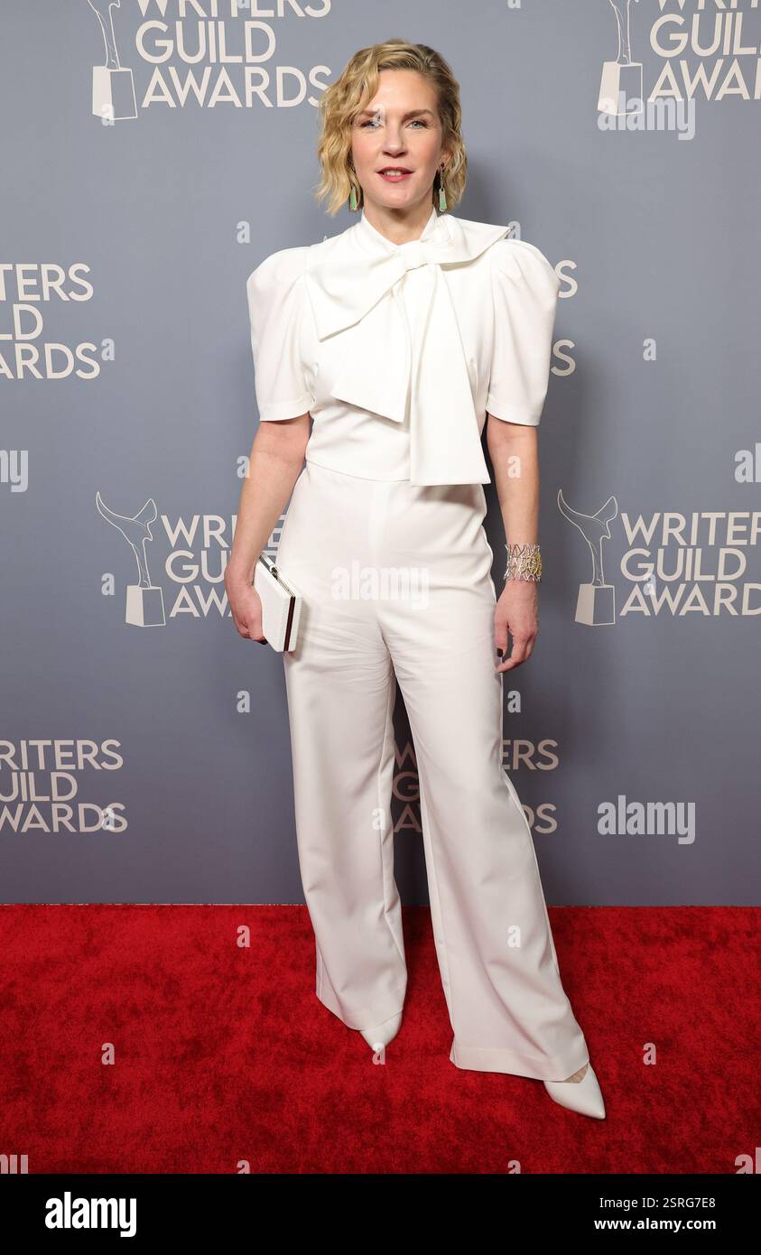 Los Angeles, California, USA. 15th Feb, 2025. Rhea Seehorn 2025 Writers ...