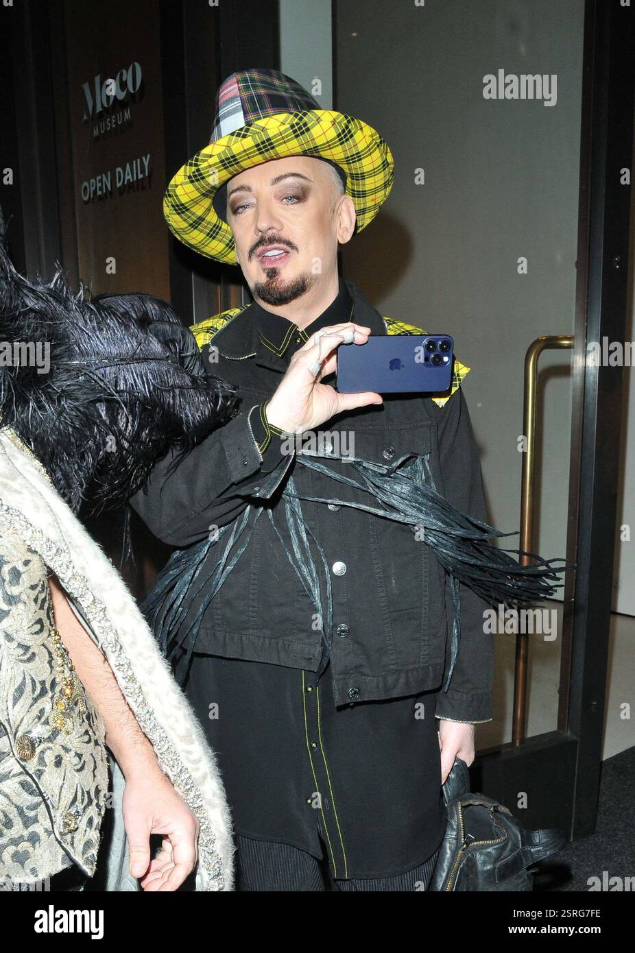 London, UK. 15th Feb, 2025. Boy George (George O'Dowd) at the Daniel Lismore's 40th Art Ball ...