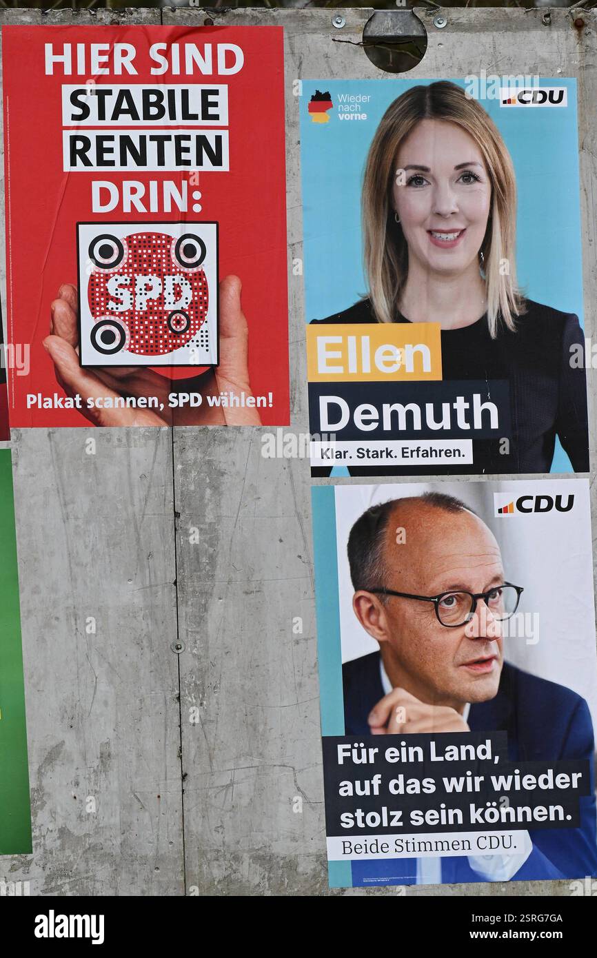 Oberirsen Themenfoto: Politik, Wahl, Wahlwerbung, Wahlplakat zur ...