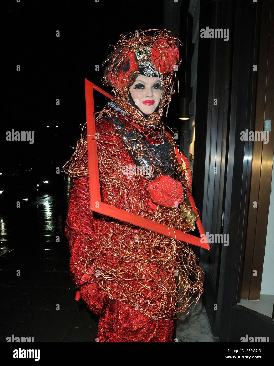 London, UK. 15th Feb, 2025. Daniel Lismore at the Daniel Lismore's 40th Art Ball, Moco Museum ...