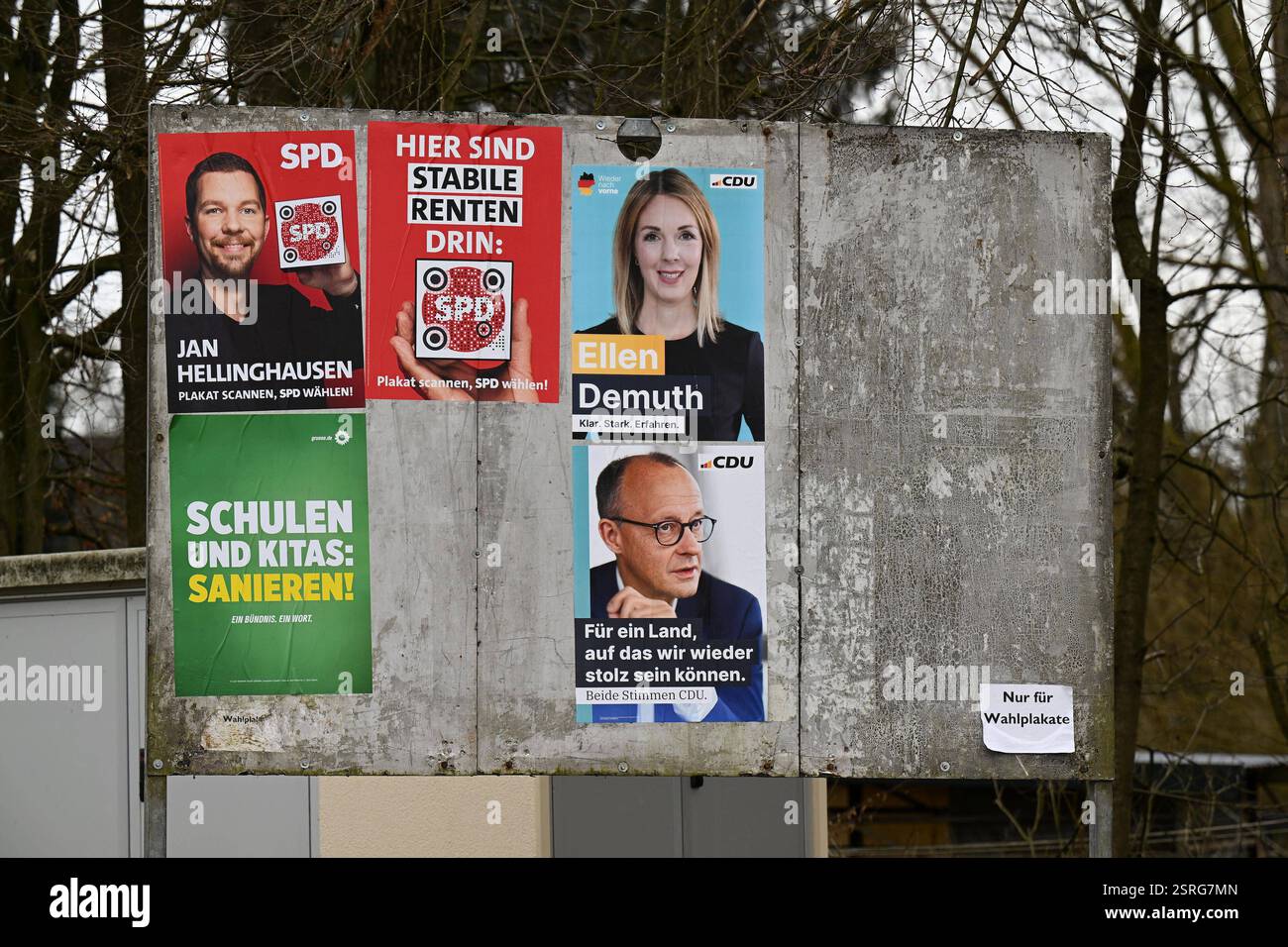 Oberirsen Themenfoto: Politik, Wahl, Wahlwerbung, Wahlplakat zur ...
