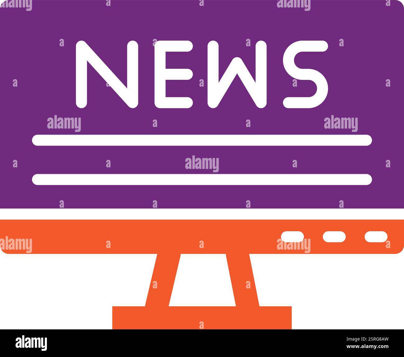 News Vector Icon Design Illustration Stock Vector Image & Art - Alamy