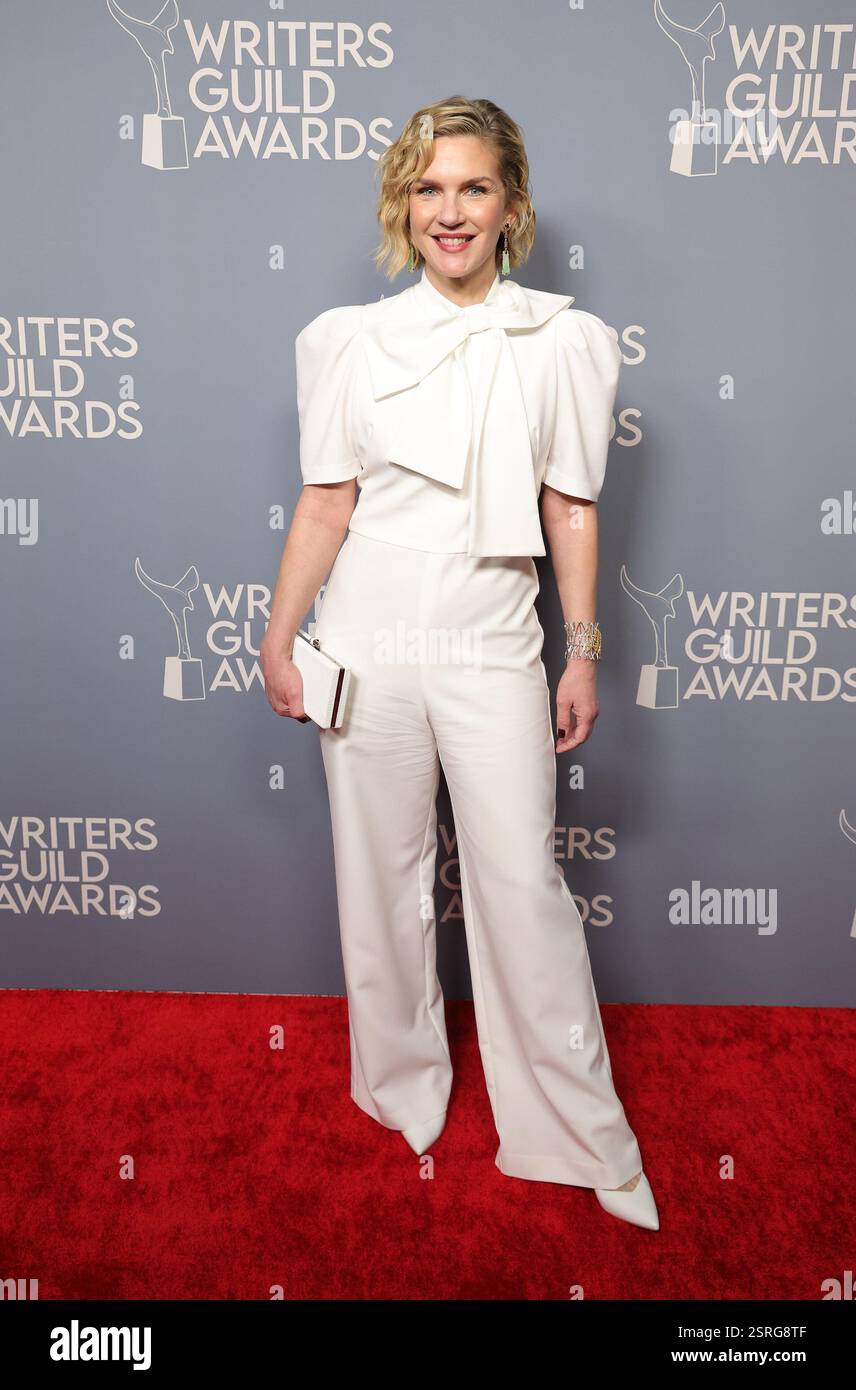 Los Angeles, California, USA. 15th Feb, 2025. Rhea Seehorn 2025 Writers ...