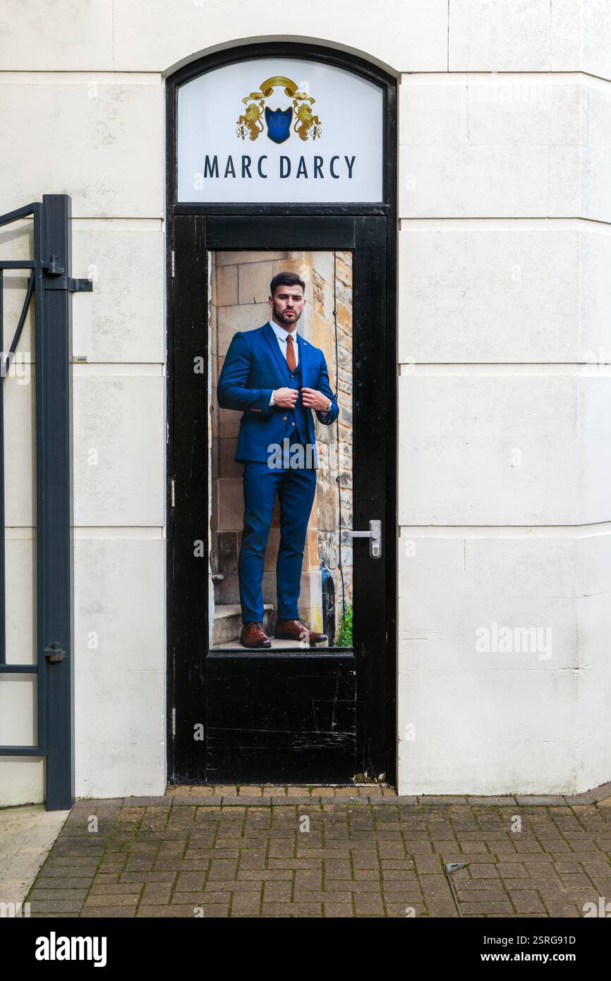 Poster advert for Marc Darcy menswear fashion brand mens' clothes ...