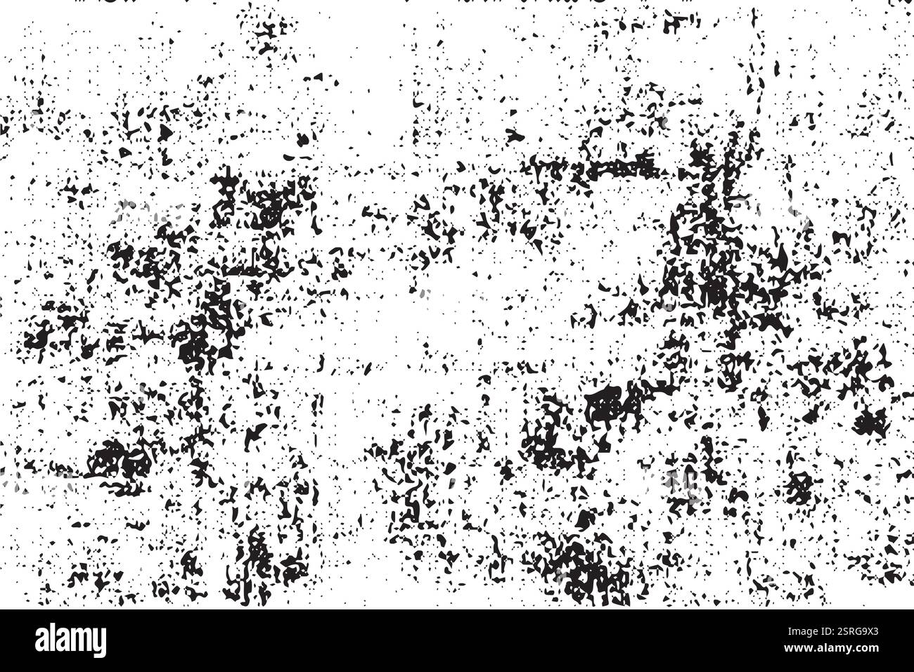 Chaotic grunge ink particles. Abstract texture with grain and stain ...