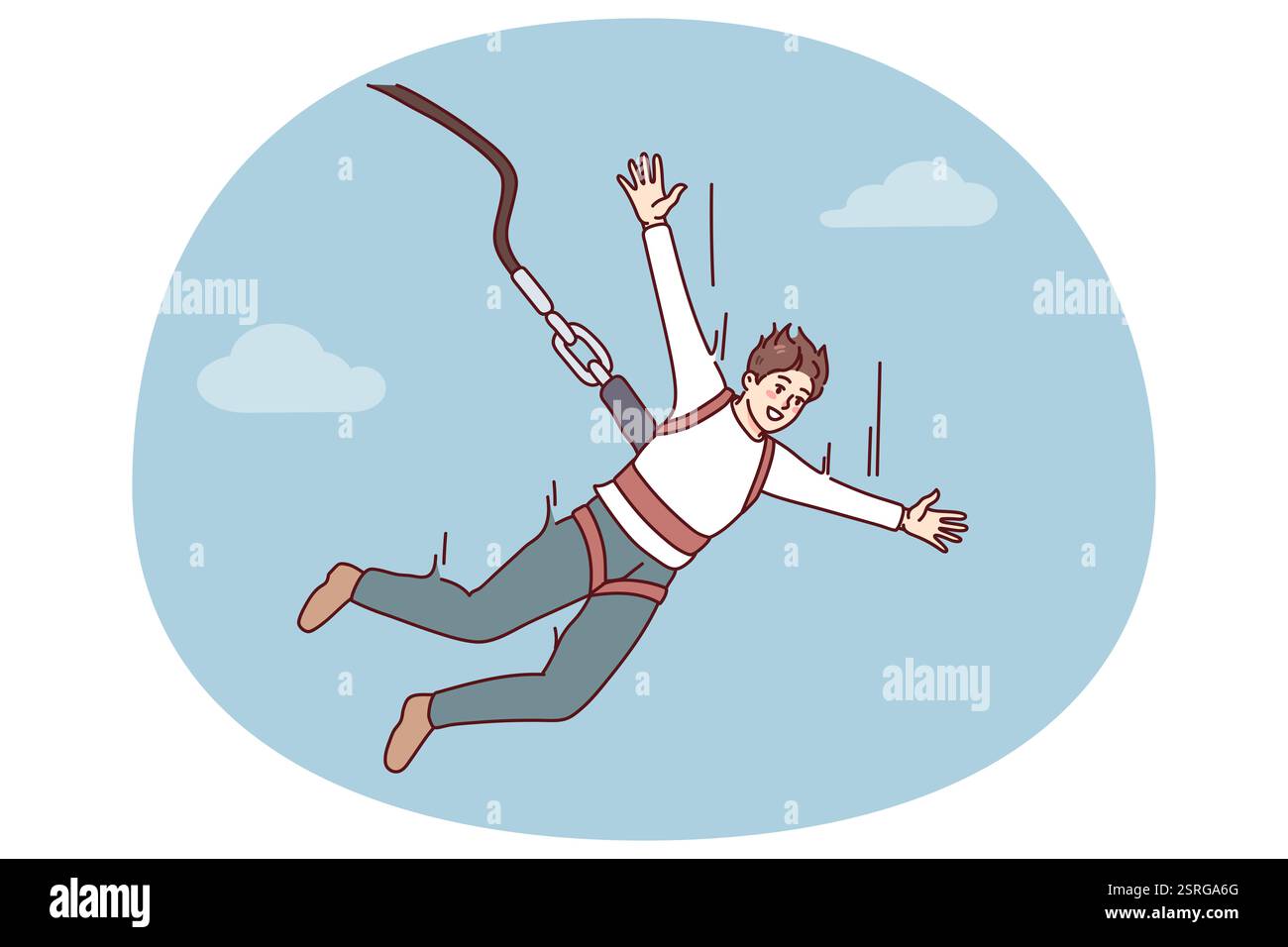 Extreme adrenaline sport vector Cut Out Stock Images & Pictures - Alamy