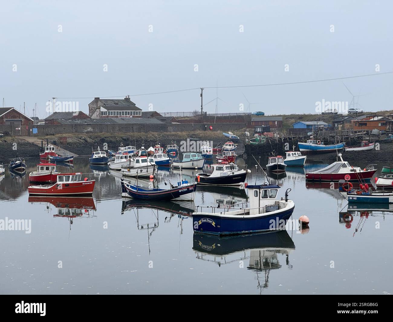 South Gare and Paddys Hole near Redcar Stock Photo - Alamy