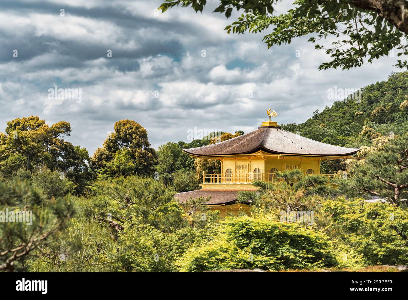 The impressive building structure of Rokuon-ji Kinkakuji (Golden ...