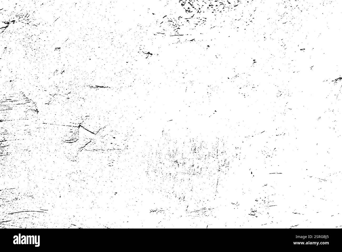 Rough black and white texture vector. Distressed overlay texture. Grunge background. Abstract ...