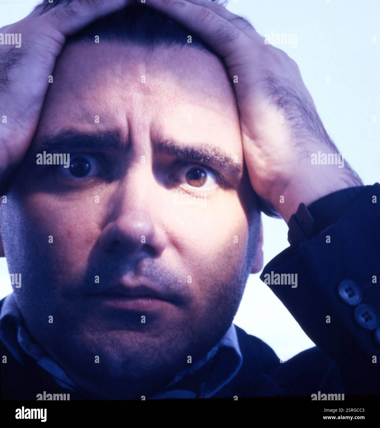 Portrait of comedian and actor Tony Slattery in London circa 1988 Stock ...