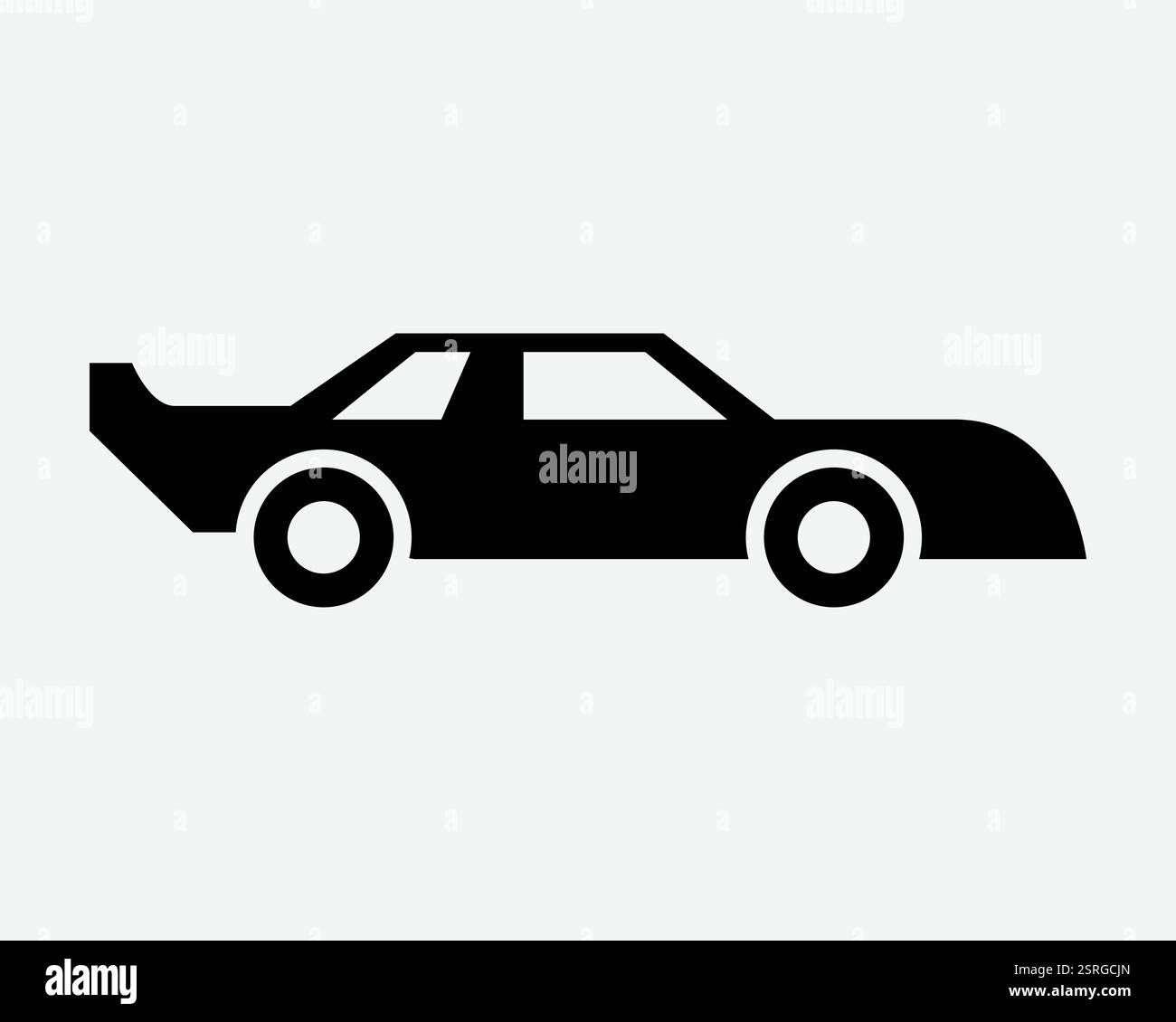 Classic racing vehicle Stock Vector Images - Alamy