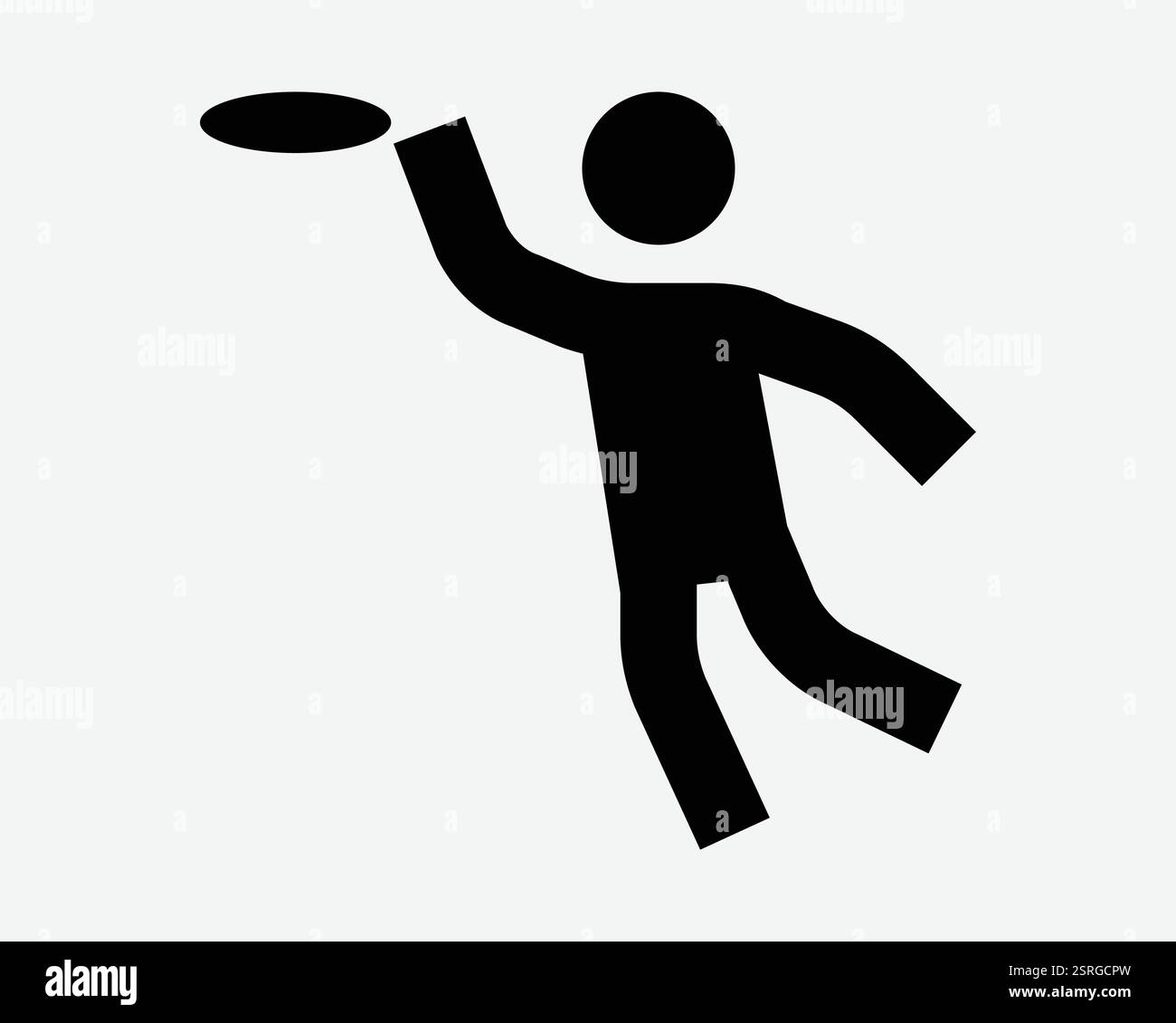 Ultimate frisbee catch Stock Vector Images - Alamy