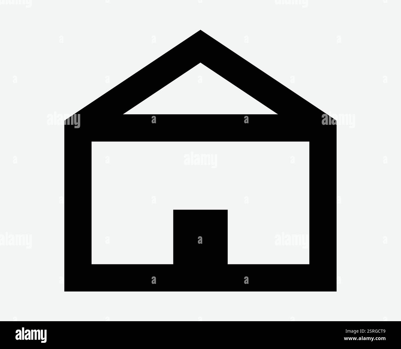 Home Building Outline Shape House Structure Homepage Hut Property Real ...