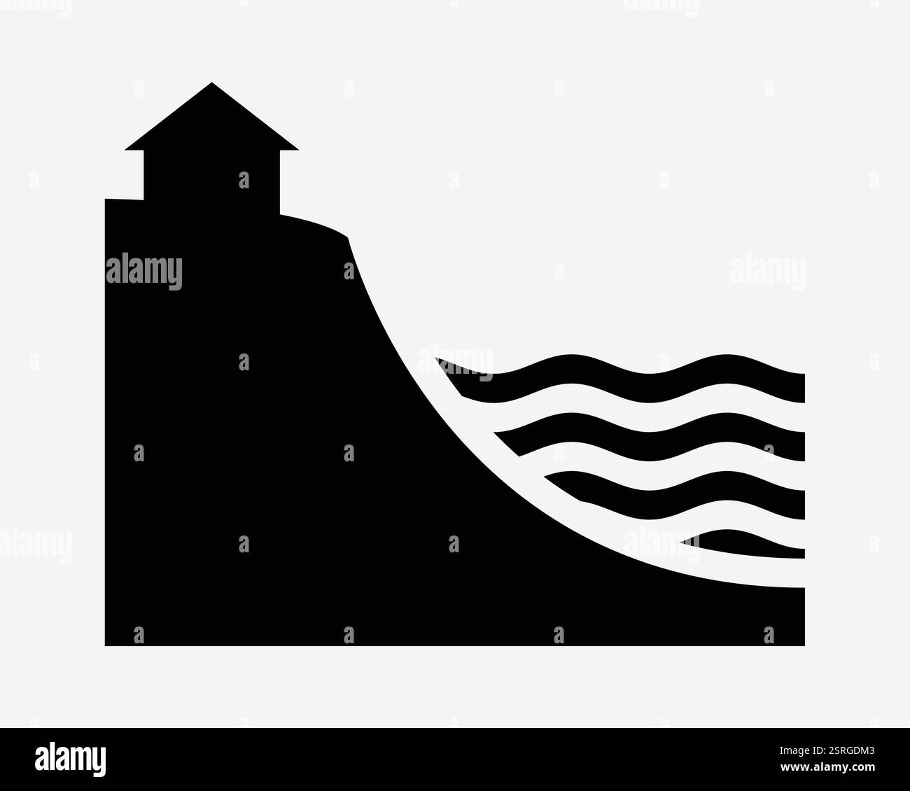 Seashore Sea Shore Cliff High Ground Seaside Water Land Waterfront ...