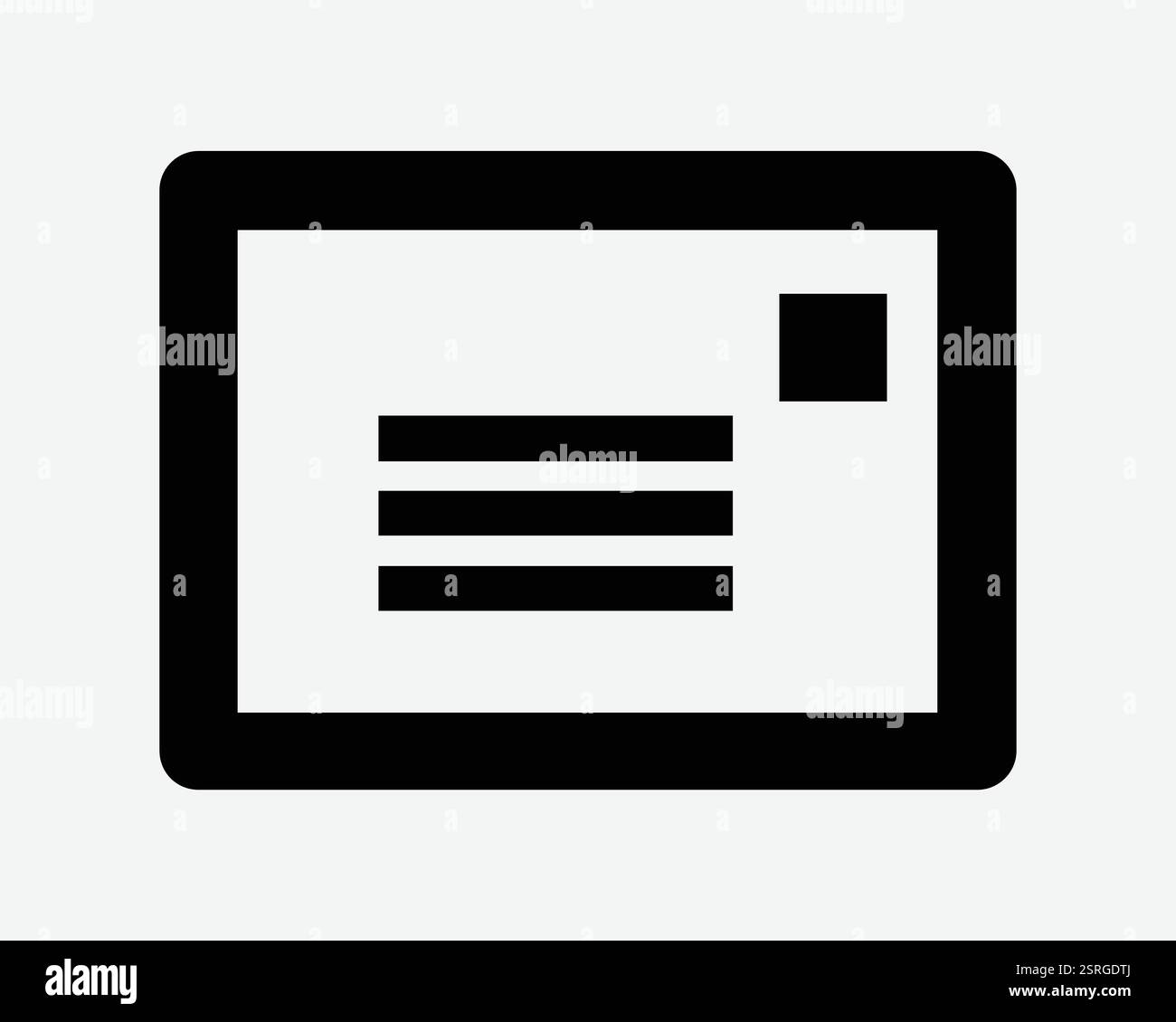 Letter with Stamp Outline Mail Envelope Correspondence Communication ... Letter with Stamp Outline Mail Envelope Correspondence Communication ...