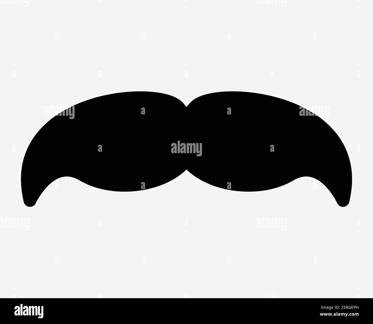 Mustache Facial Hair Moustache Shape Classic Men Man Beard Shape ...