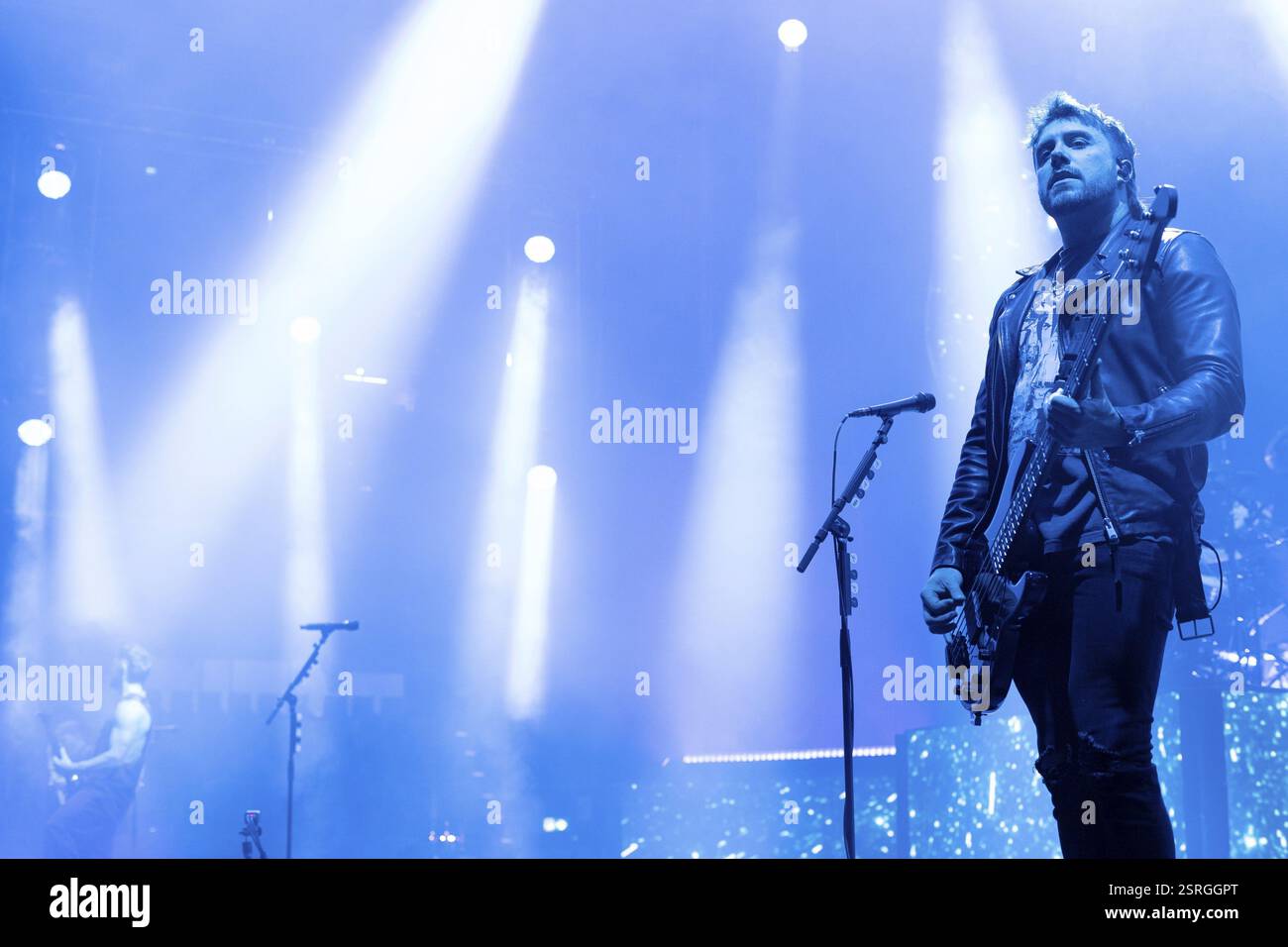 Jamie Mathias from Bullet For My Valentine live on The Poisoned ...