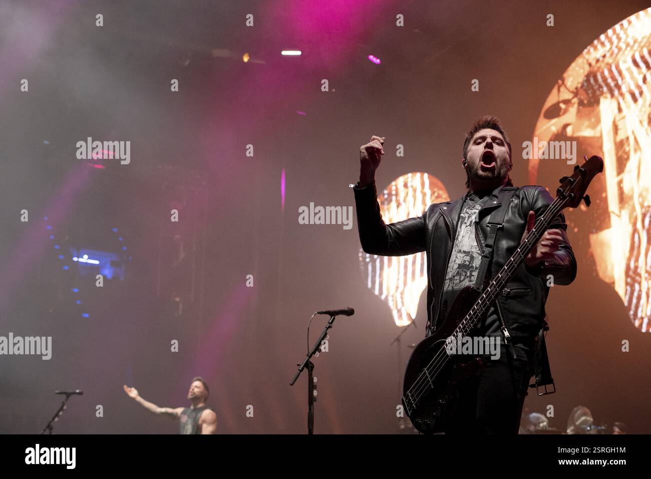 Jamie Mathias from Bullet For My Valentine live on The Poisoned ...